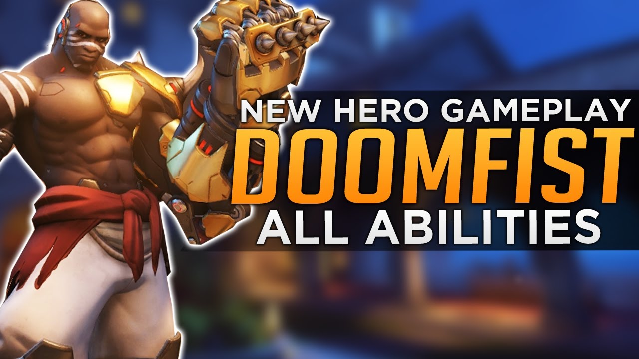 Overwatch: DOOMFIST GAMEPLAY! - All Abilities Breakdown - YouTube