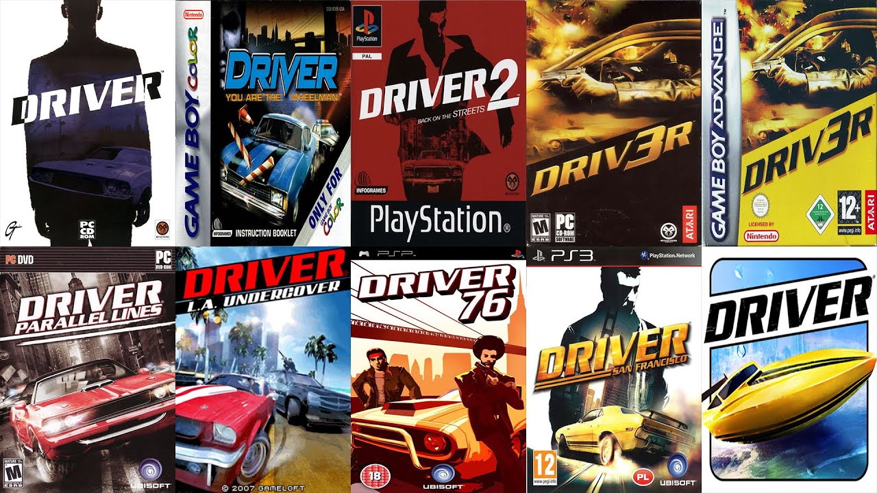 The Evolution of Driver Games (1999 - 2015) - YouTube
