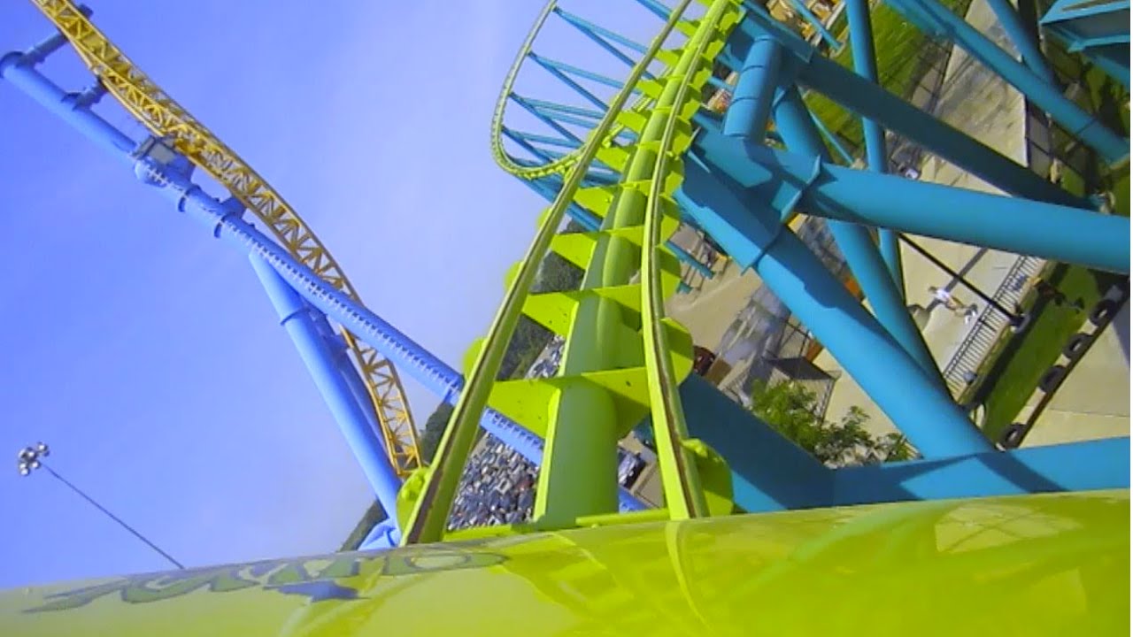 Wild Thing POV Valley Fair Front Seat - YouTube