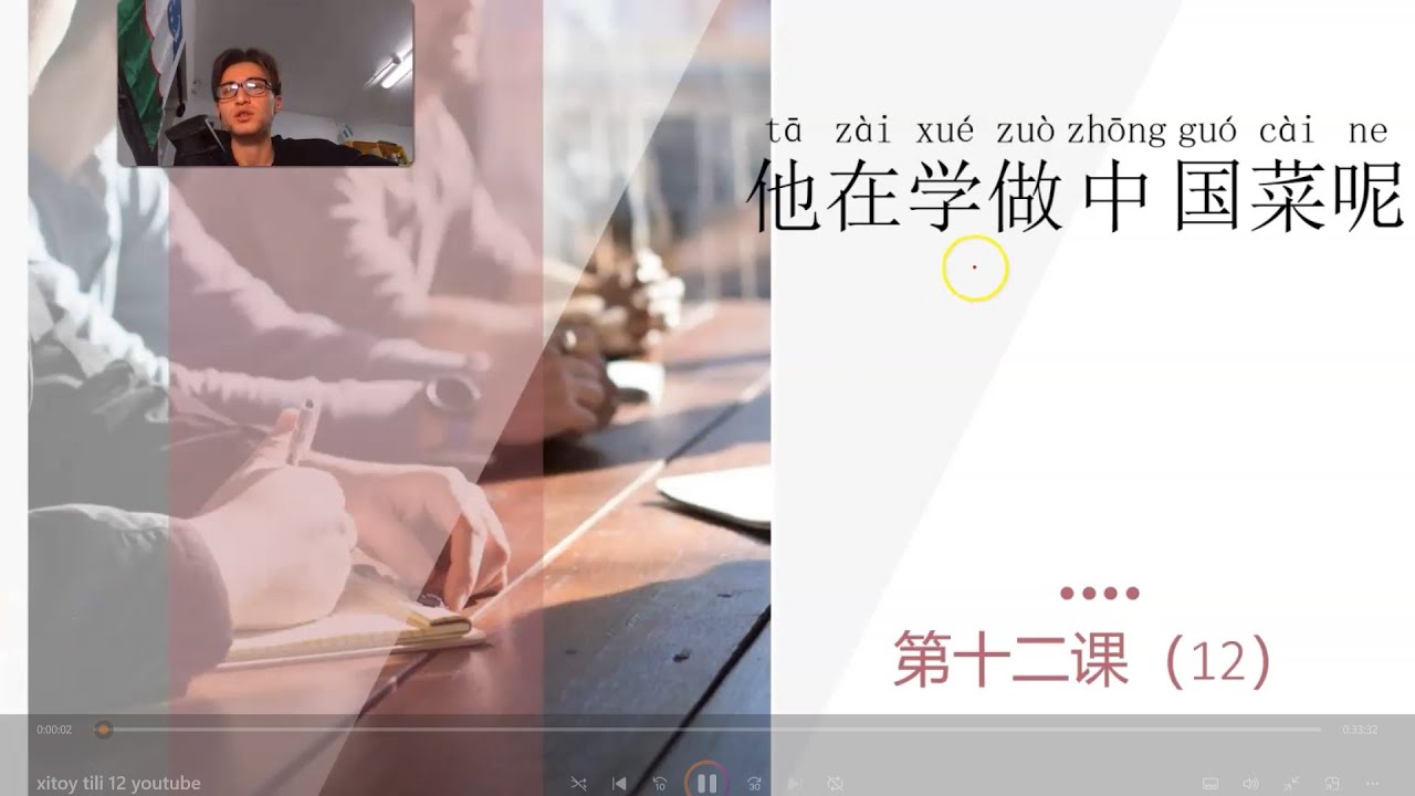 hsk 1, xitoy tili 12 dars - YouTube