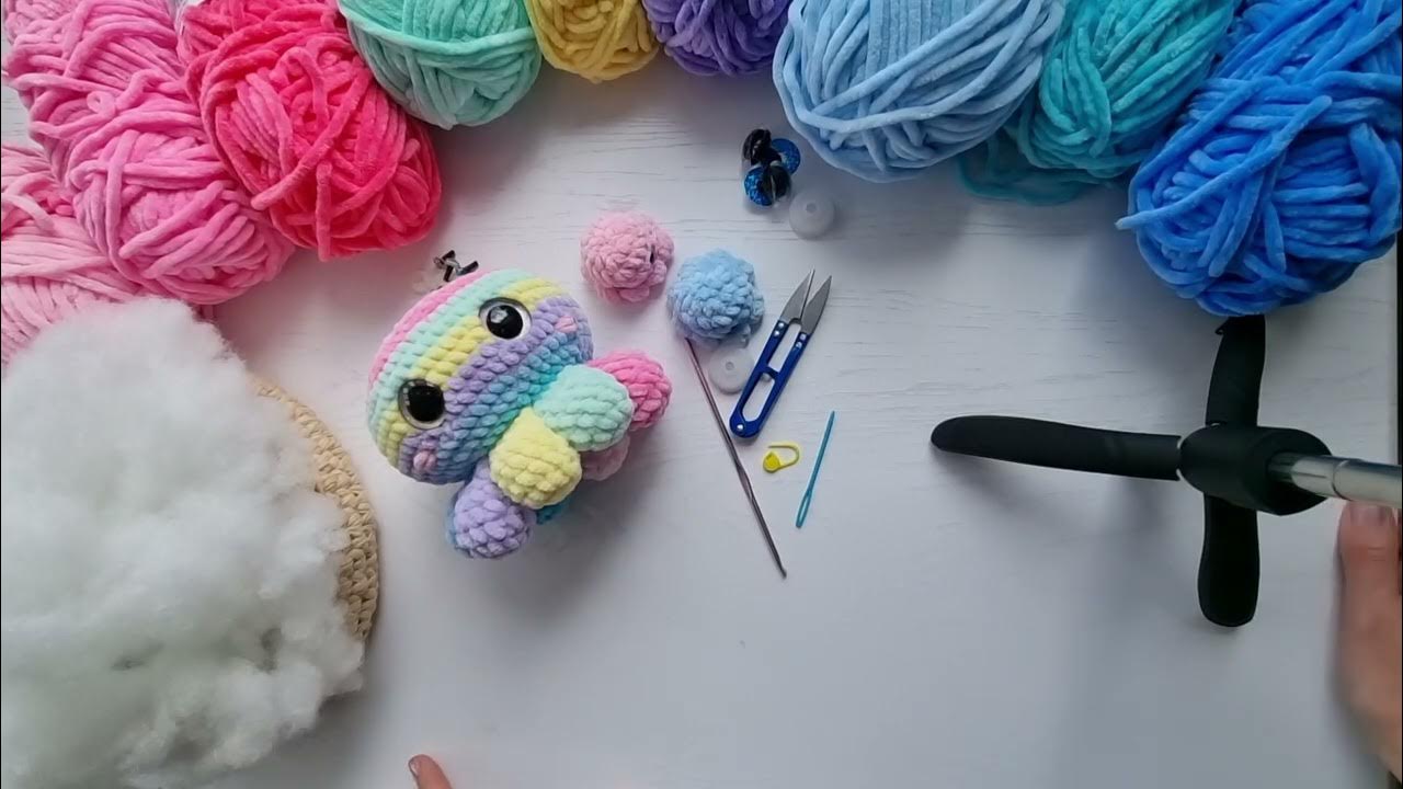 1. Материалы для осьминожки - YouTube