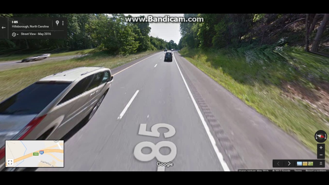 Interstate 85 - North Carolina (Exits 170 to 163) southbound - YouTube