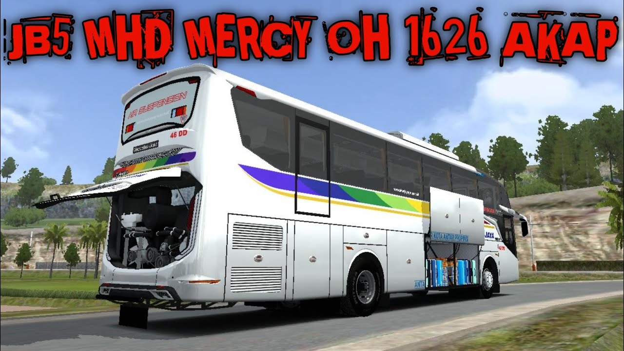 JB5 MHD MERCY OH 1626 AKAP || MOD BUSSID - YouTube