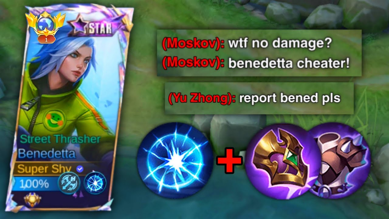 BENEDETTA NEW META VENGEANCE + BLADE ARMOR COUNTER MOSKOV AND YU ZHONG ...