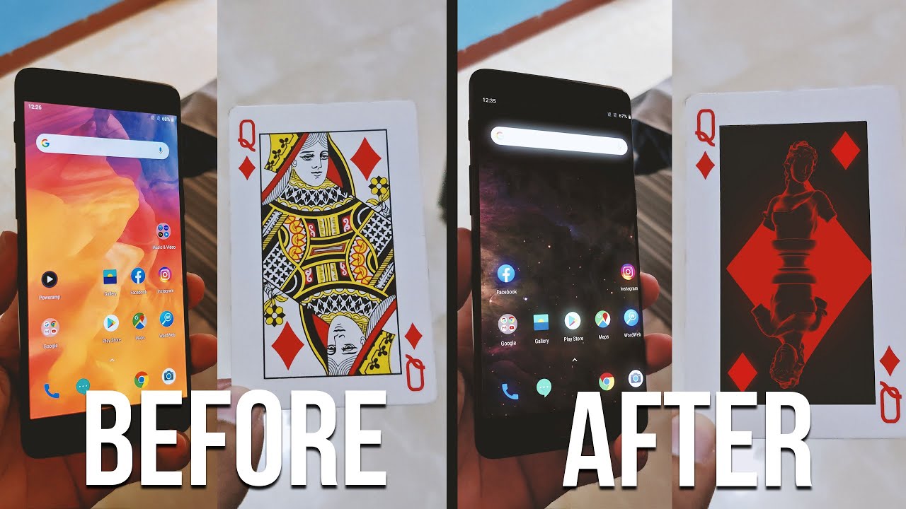 AR Phone and Playing Card Effect - YouTube