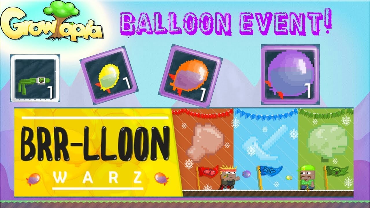 Growtopia | BALLOON event! - YouTube