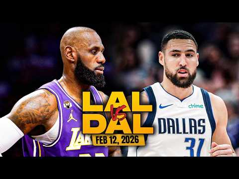 Los Angeles Lakers vs Dallas Mavericks Full Game Highlights | Feb 12, 2026 | FreeDawkins