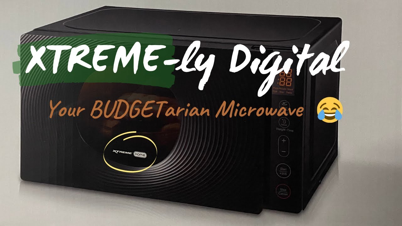 XTREME DIGITAL MICROWAVE UNBOXING and REVIEW - YouTube