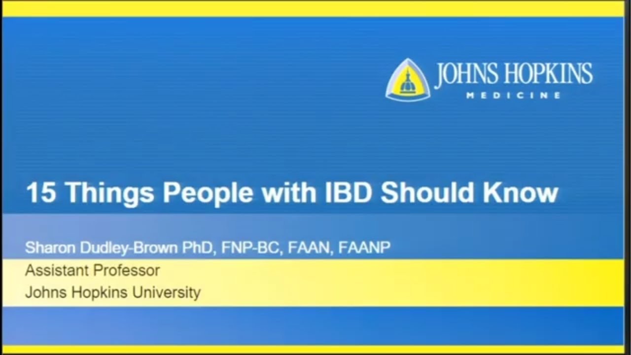 15 Things People with IBD Should Know - YouTube