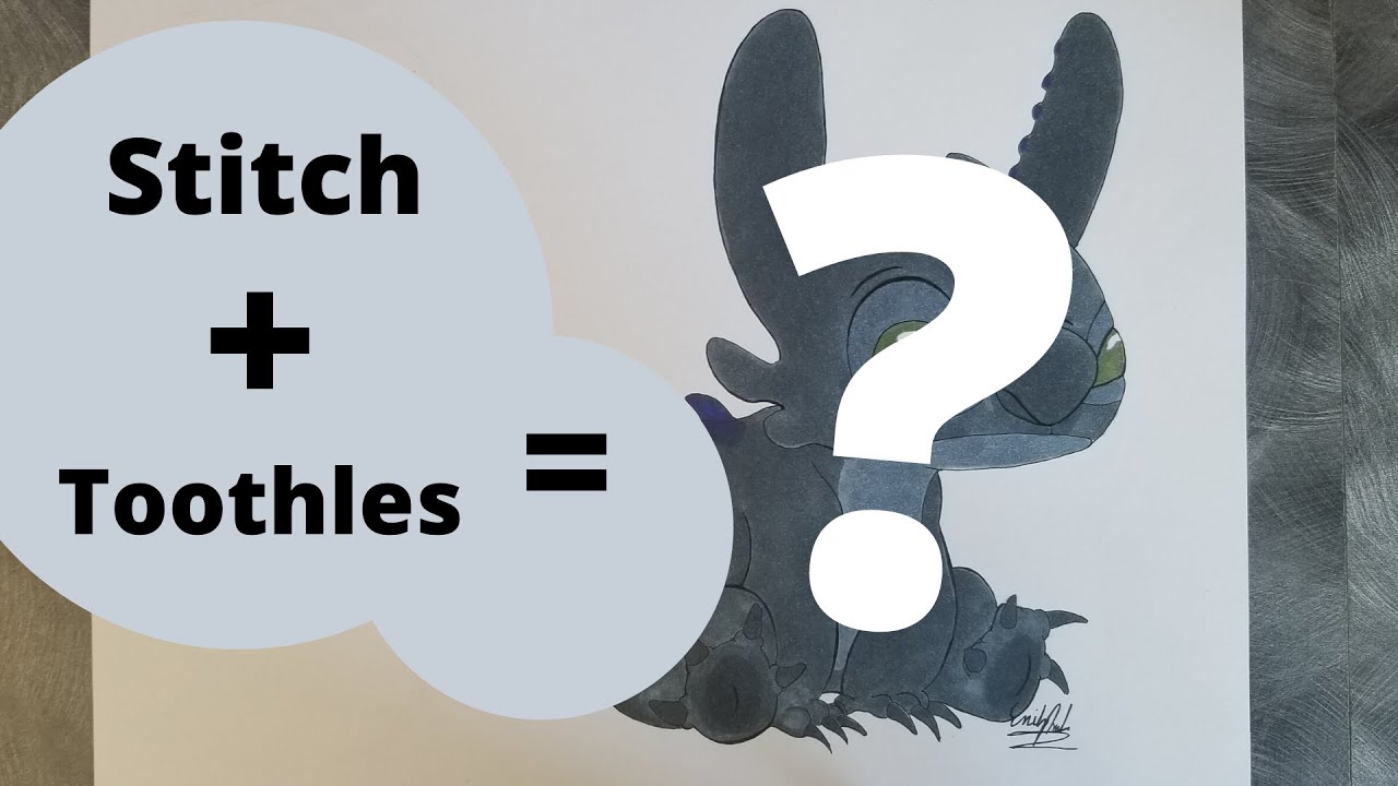 Character MASHUP! || Toothless and Stitch - YouTube