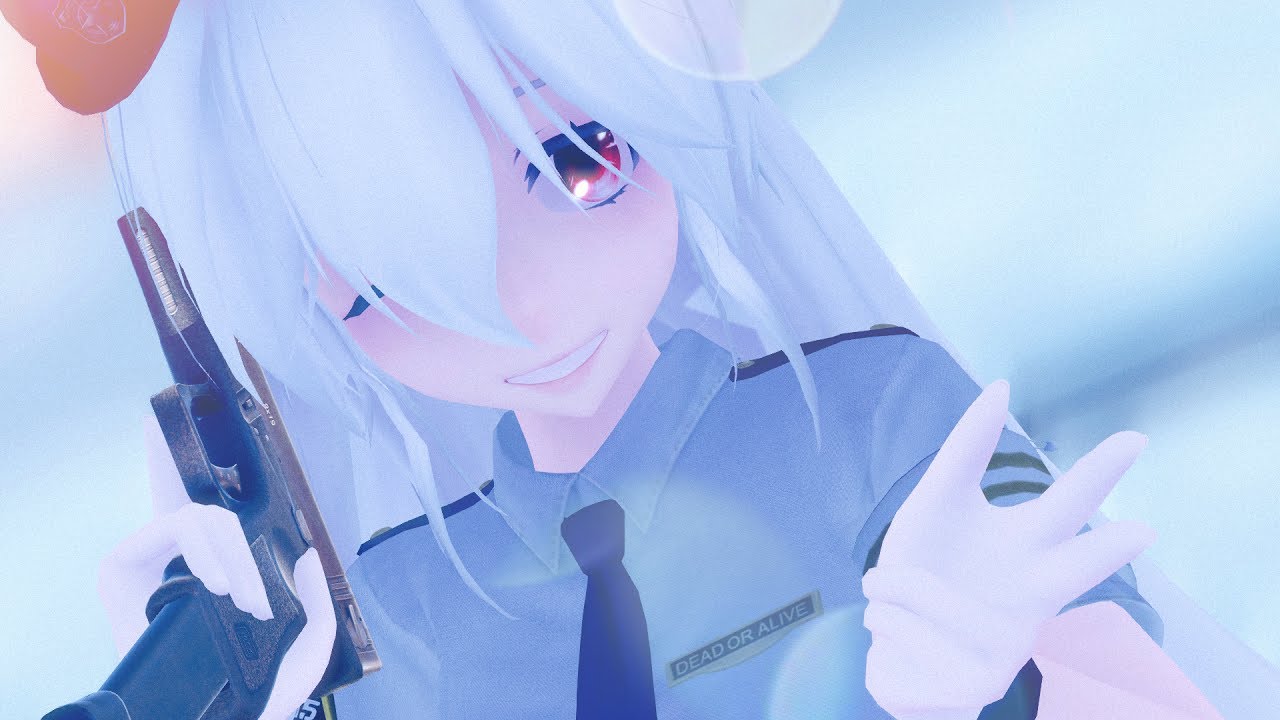 【MMD】Tda Haku Agentで[A]ddiction - YouTube