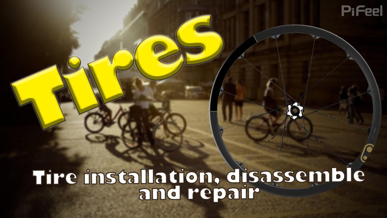 Tire Installation, Disassemble And Repair | How To Change A Tire - YouTube