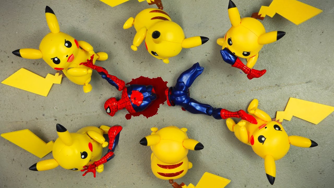 PIKACHU Spiderman Charizard Lost in Adventure | Poke Fes - YouTube