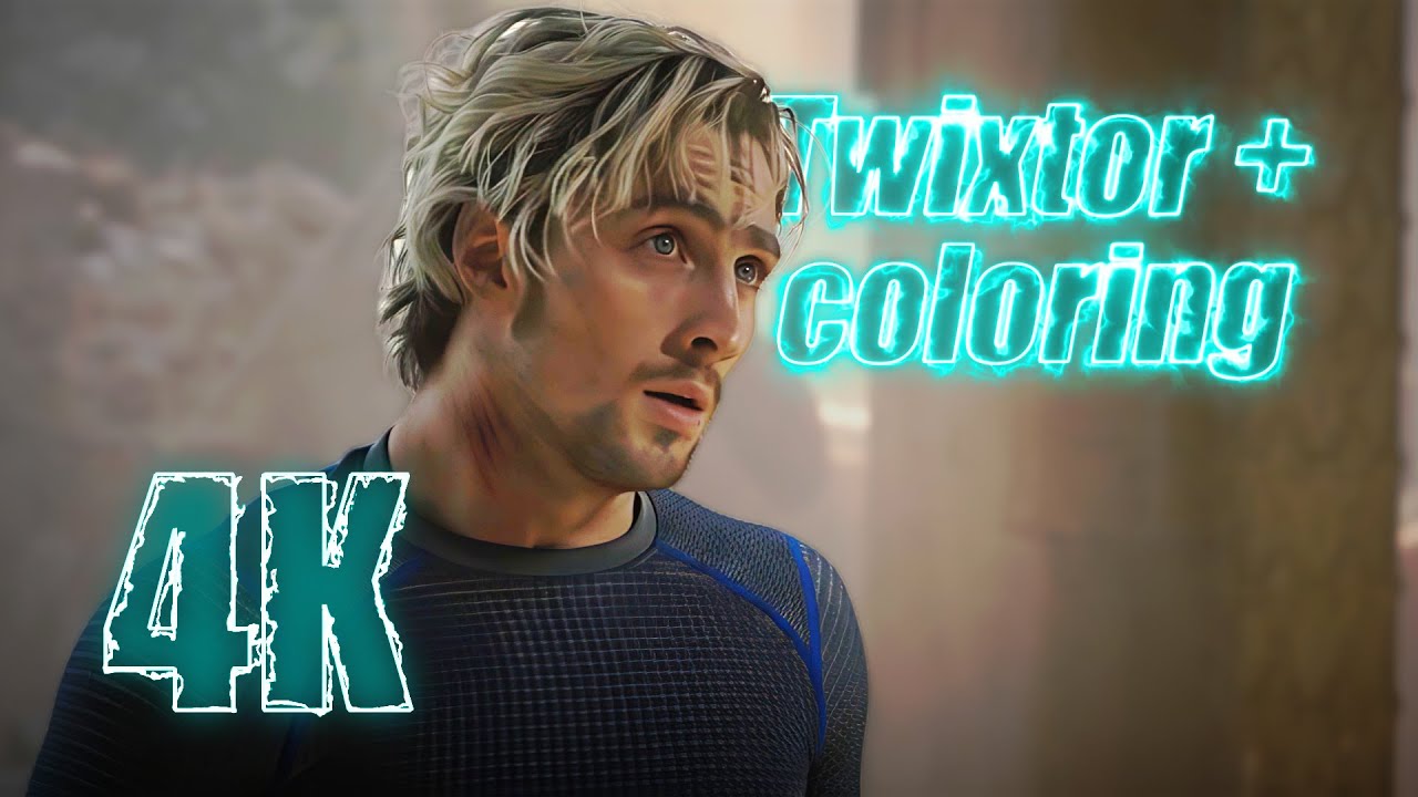 Pietro Maximoff Avengers: Age Of Ultron 4K Twixtor Scenepack with ...