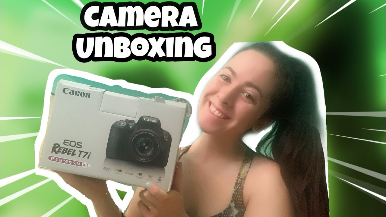 UNBOXING MY NEW CAMERA - YouTube