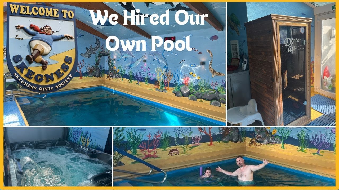 We Hired Our Own Swimming Pool In Skegness | Croft Spa 2024 - YouTube