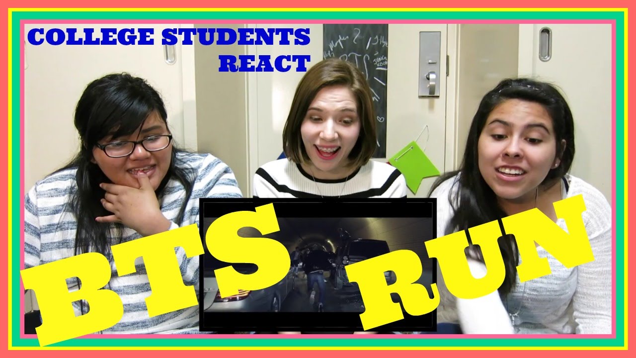 COLLEGE STUDENTS REACT TO BTS!!! PART 10!!! [RUN] - YouTube