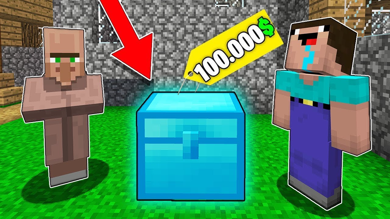 Minecraft - NOOB vs PRO : NOOB BOUGHT DIAMOND CHEST FOR 100.000 ...