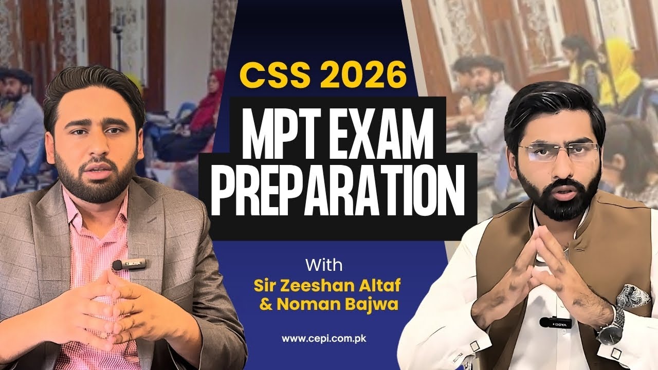 CSS MPT Preparation Guidelines | Complete Strategy for 2026 - YouTube
