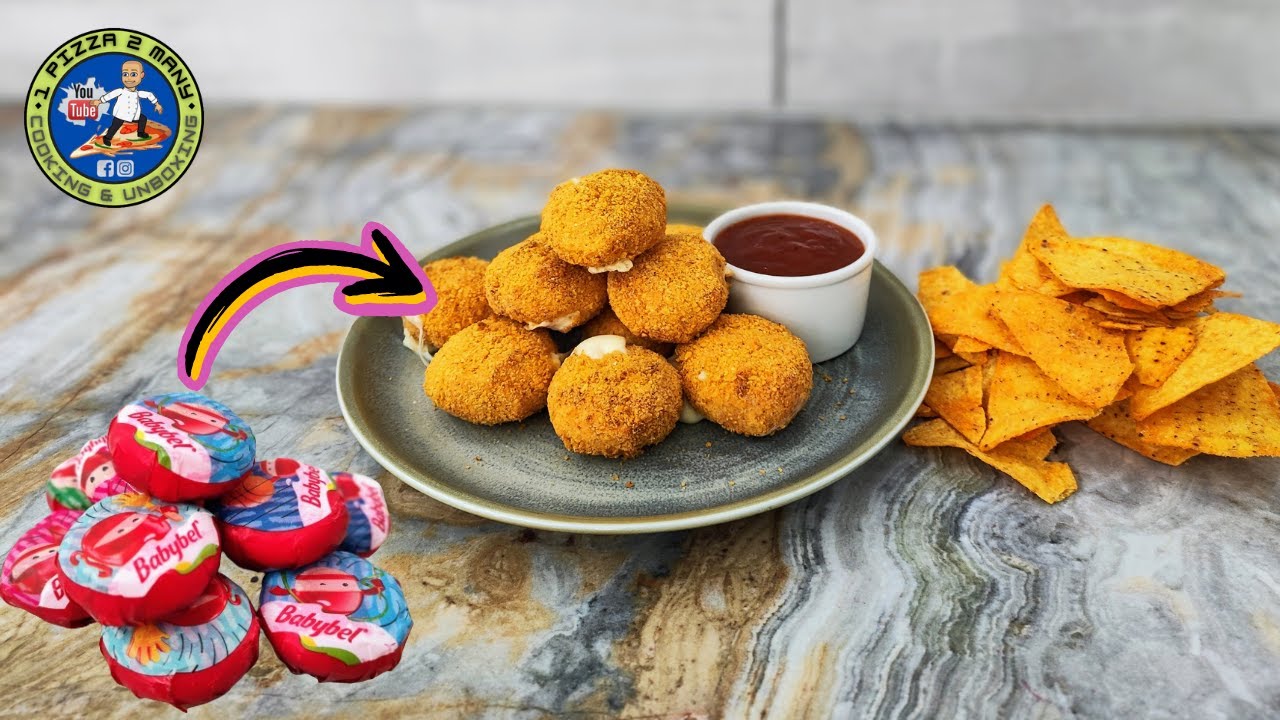 Air Fryer Babybel Cheese Snack Recipe - YouTube
