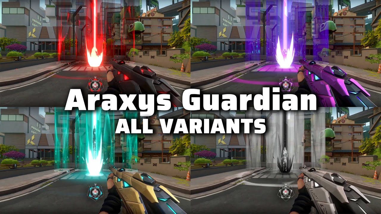 Araxys Guardian | All Variants | Araxys 2.0 - YouTube