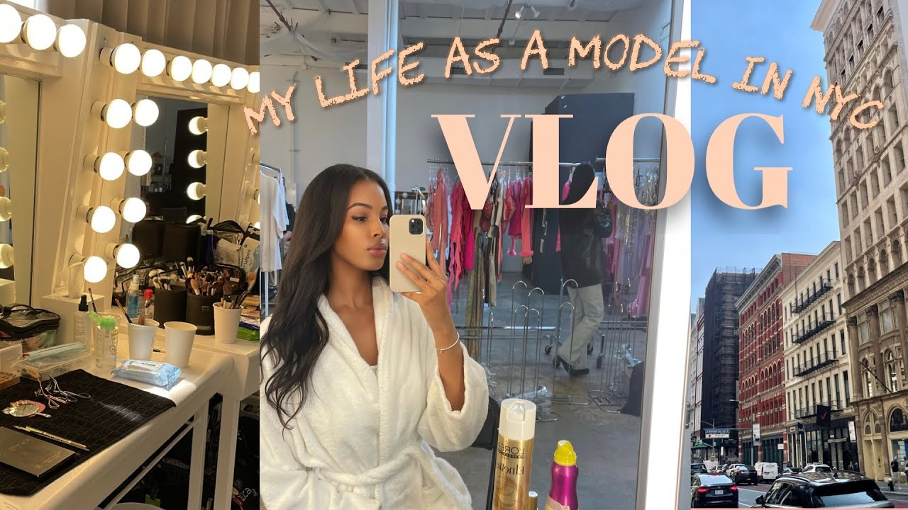MY LIFE AS A MODEL IN NYC | WORKOUT ROUTINE| CASTINGS| SHOOTING A ...