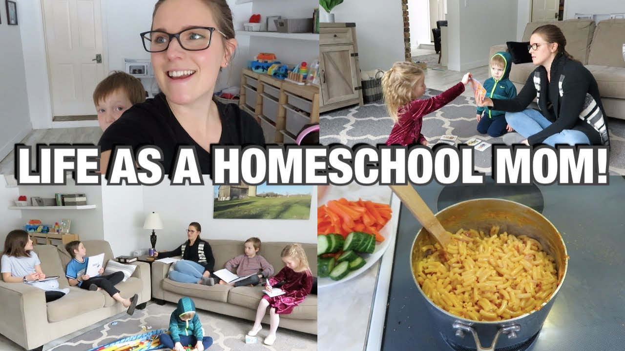 DAY IN THE LIFE! | HOMESCHOOL IN REAL TIME :) - YouTube