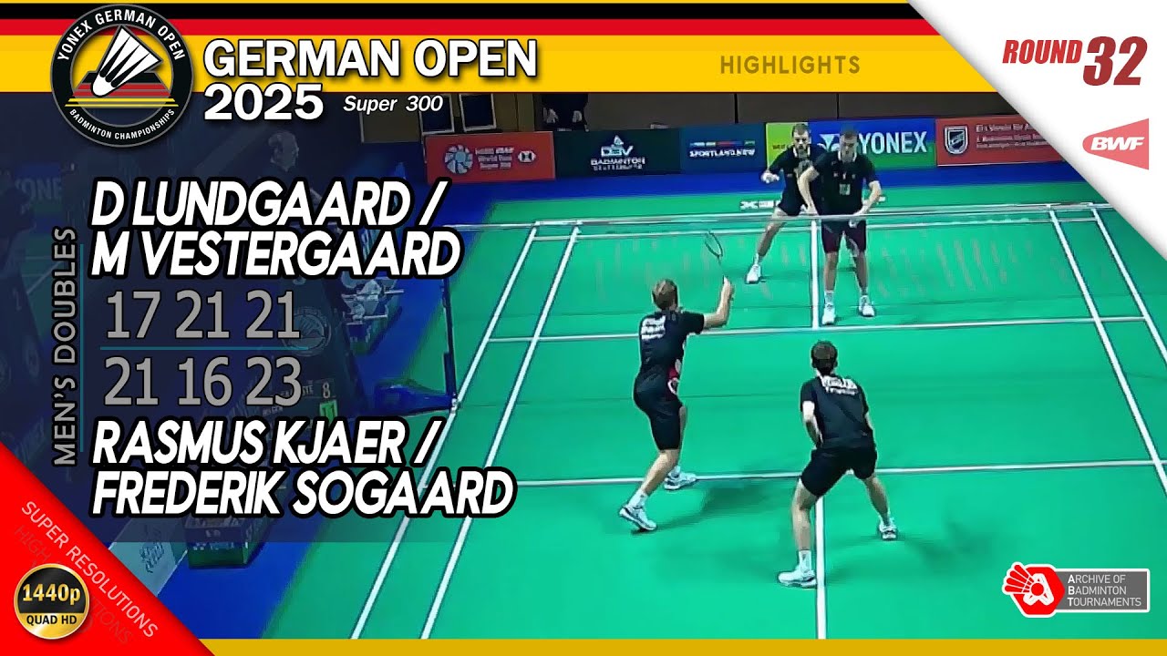 Daniel Lundgaard / Mads Vestergaard vs Rasmus Kjaer / F Sogaard ...