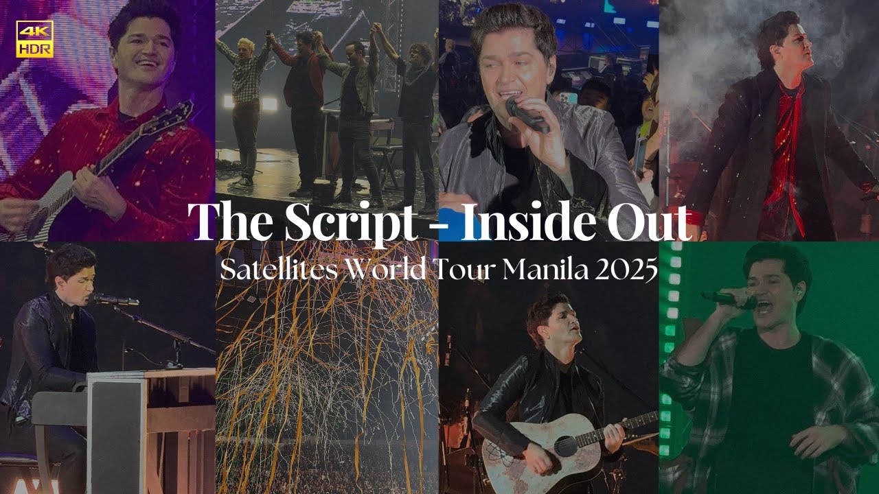 The Script - Inside Out (Satellites World Tour Manila 2025) - YouTube