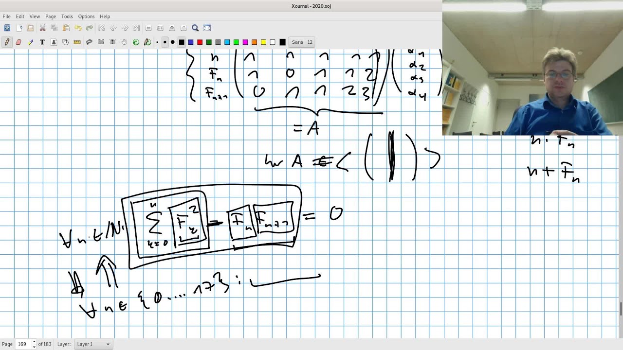 Lineare Algebra I Vorlesung 33 - YouTube