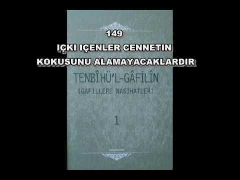 149 İÇKİ İÇENLER CENNETİN KOKUSUNU ALAMAYACAKLARDIR