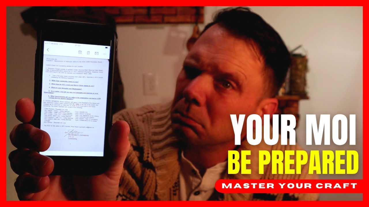 Your Promotion Board MOI & Questions - YouTube