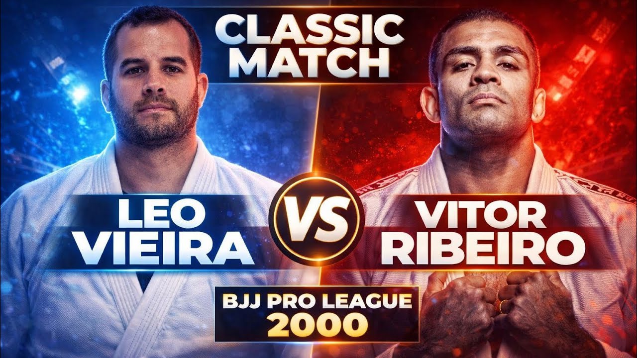 LEO VIEIRA JIU JITSU MATCH vs VITOR SHAOLIN RIBEIRO Pro League 2000 OLD ...