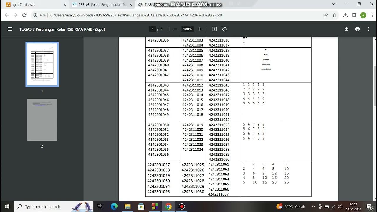 Tugas 7 Perulangan - YouTube