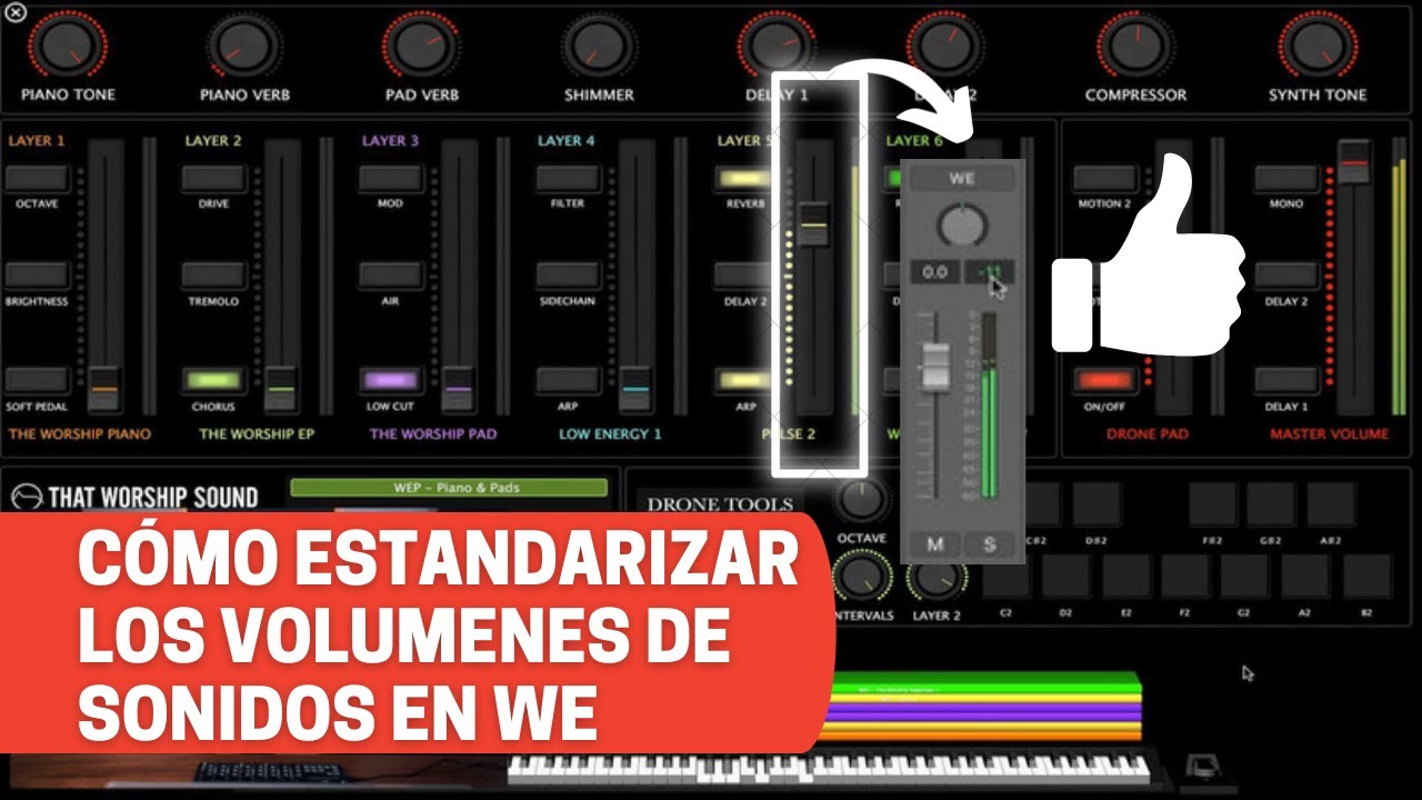 Como estandarizar los volumenes de sonidos en MainStage (Worship ...