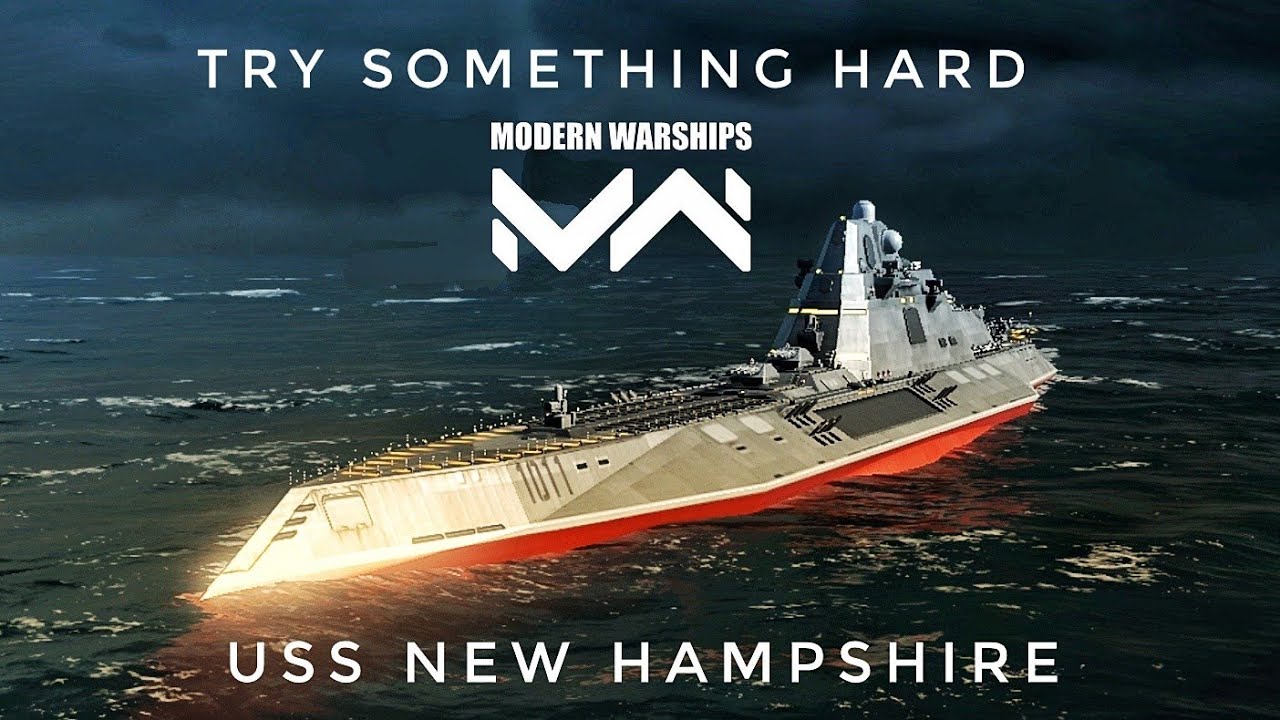 Modern Warships: Very Powerful ship USS New Hampshire -Try something ...