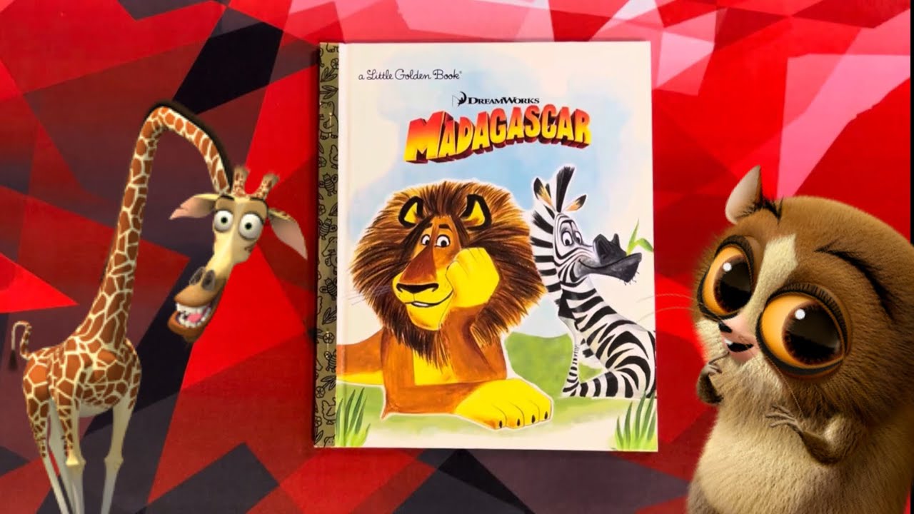 a Little Golden Book.. MADAGASCAR!! 🦁🦓 - YouTube