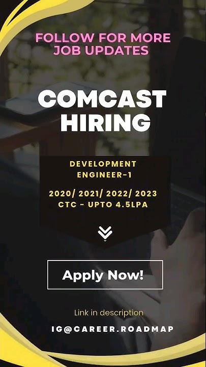 Comcast hiring Development Engineer-1 | COMCAST HIRING 2023 - YouTube