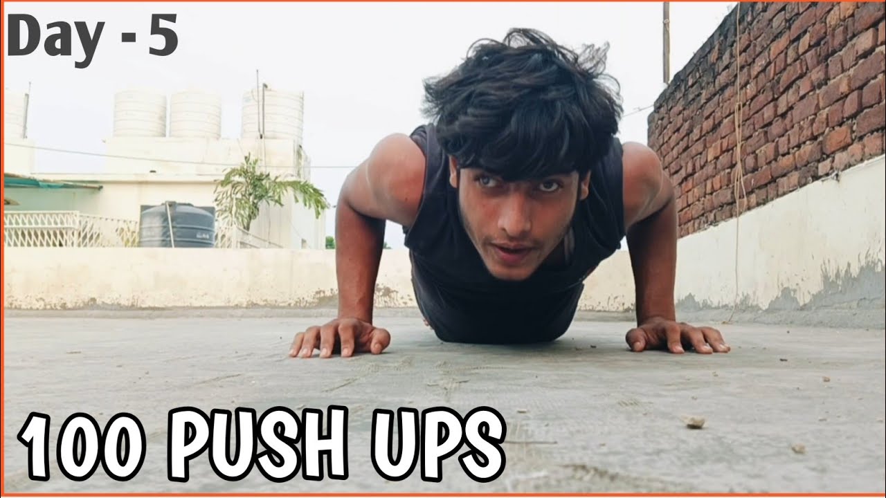 100 Pushups Workout | Do Push Ups For 100 Day - YouTube