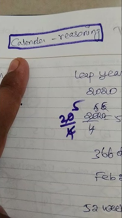 how to find leap year - YouTube