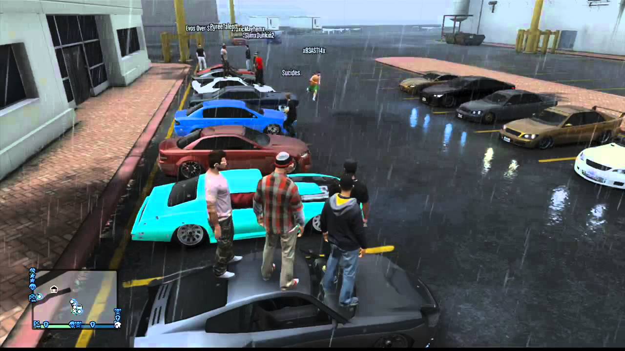 GTA 5 | Online | Car/Stance Meet #24 (1/3) - YouTube