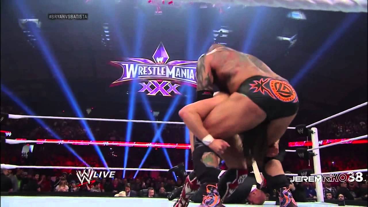 Batista "Batista Bomb" on Daniel Bryan - Raw - March 3, 2014 - YouTube