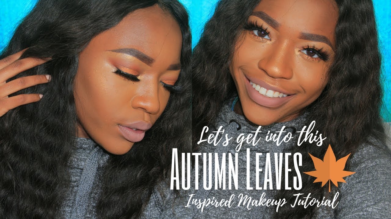 AUTUMN LEAVES INSPIRED MAKEUP TUTORIAL - YouTube