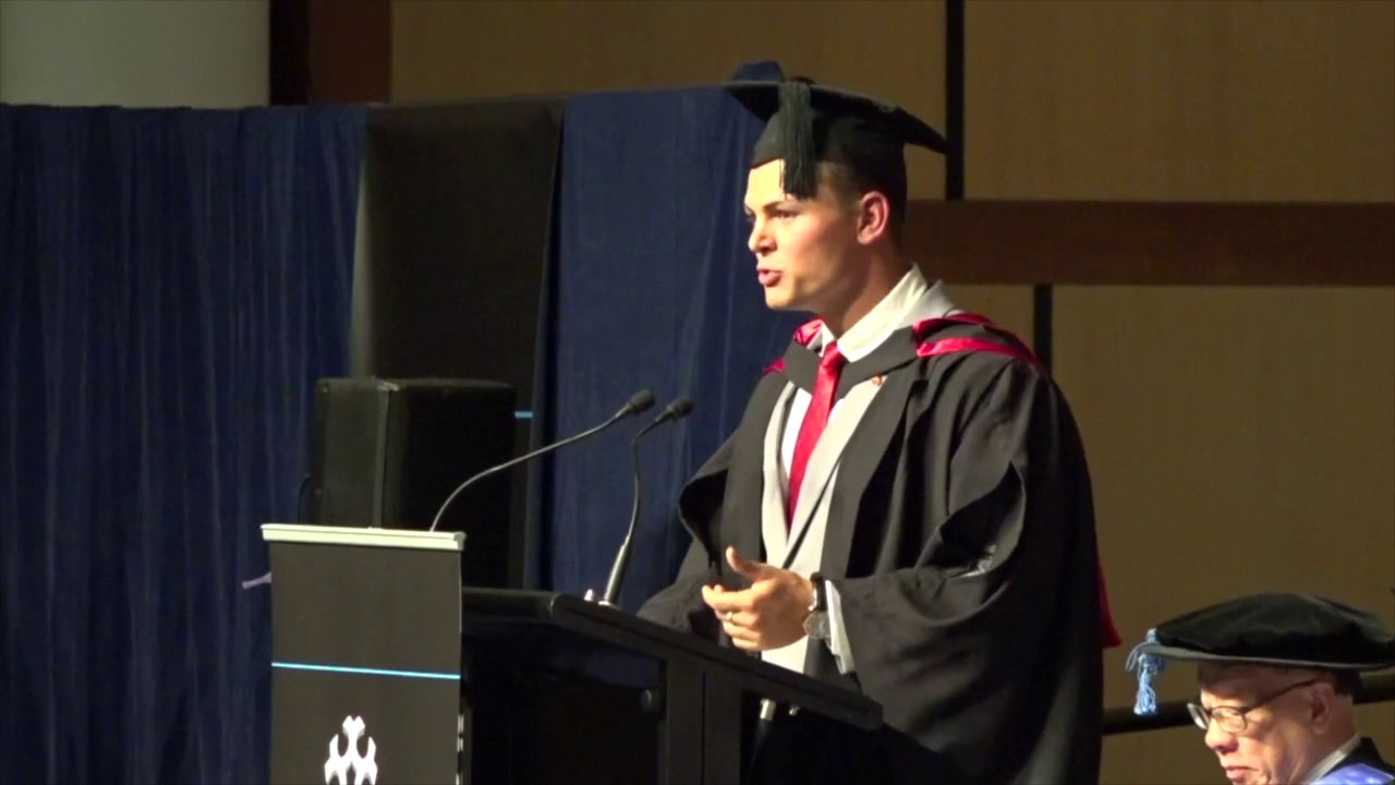 Tylor Bunting | University of Canberra graduation - YouTube