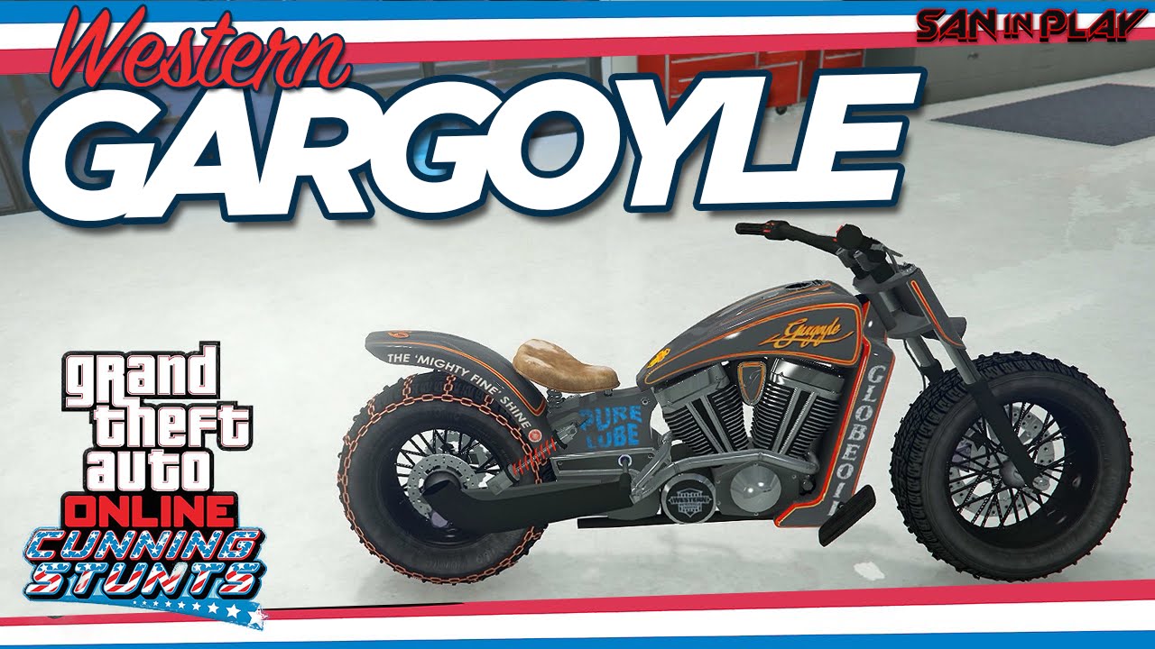 GTA Online: NOVA MOTO INCRÍVEL - Western Gargoyle | DLC Manobras e ...