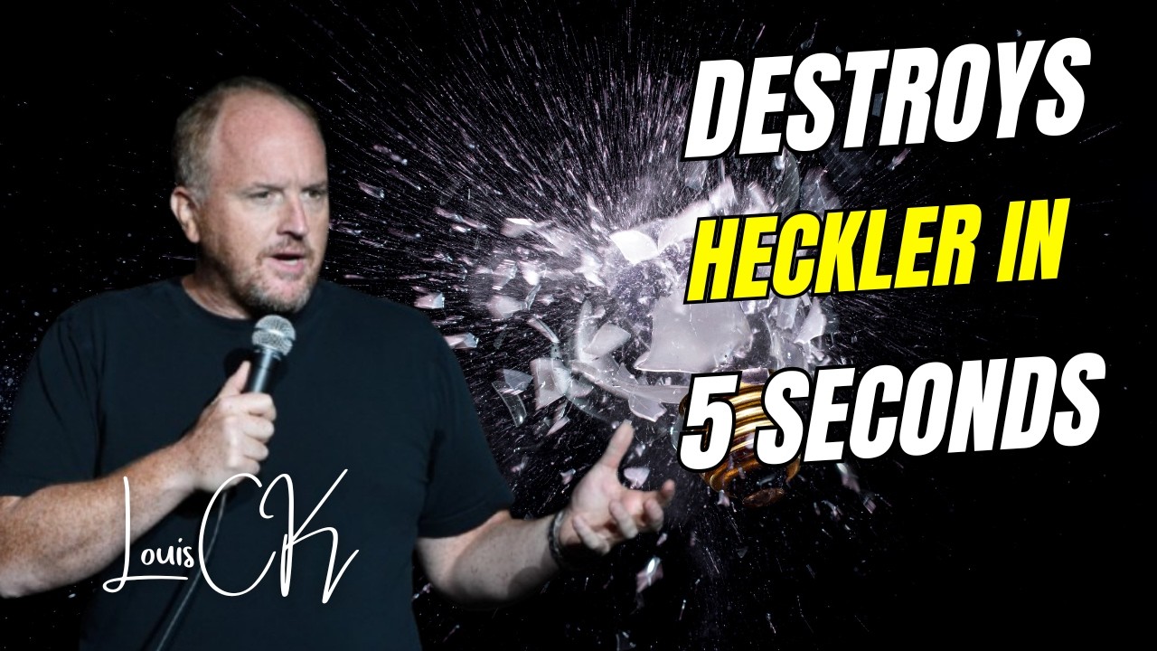 Louis CK: DESTROYS Heckler in 5 Seconds | Best of Louis CK Compilation ...