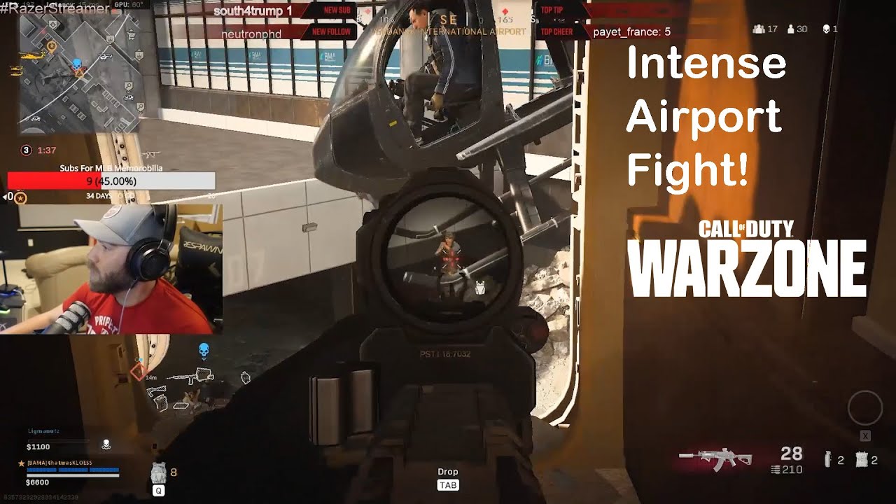 Intense Airport Fight! | Call of Duty: Warzone - YouTube