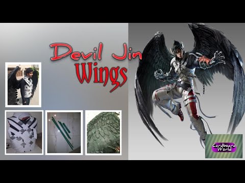 Tekken 7 DEVIL JIN Wings diy - YouTube