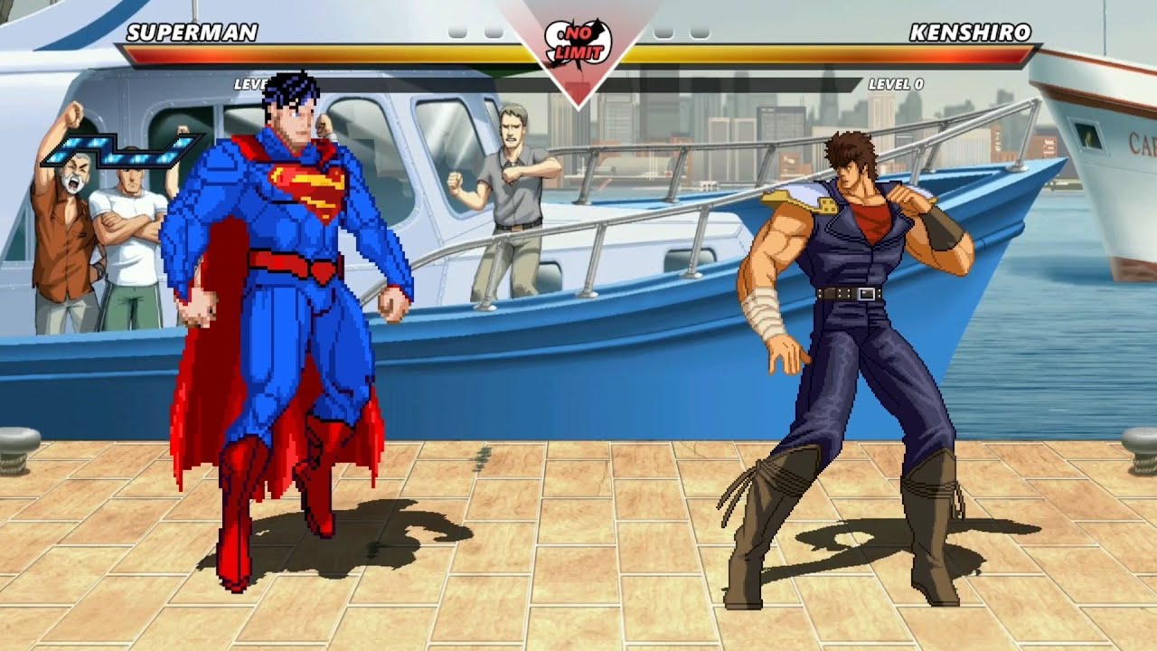 SUPERMAN vs KENSHIRO - Highest Level Insane Fight! - YouTube