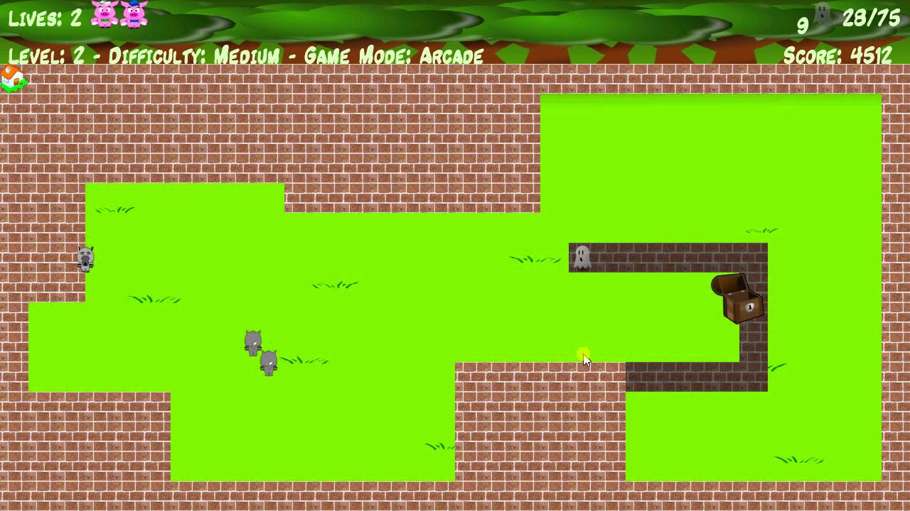PigsXon arcade mode - YouTube